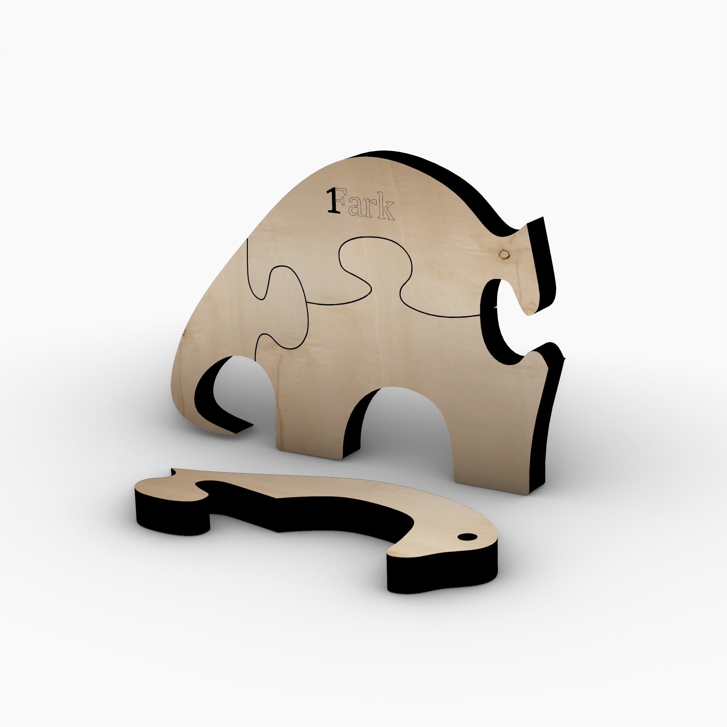 Wooden Figure Puzzle Animals – 1Fark.com